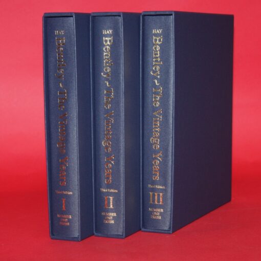 Bentley - The Vintage Years 1919-1931- Third Edition - 3 Volumes ...